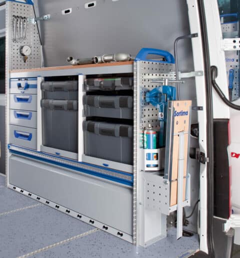 The Best Storage Systems For Access Vehicles | Sortimo | Versalift ...